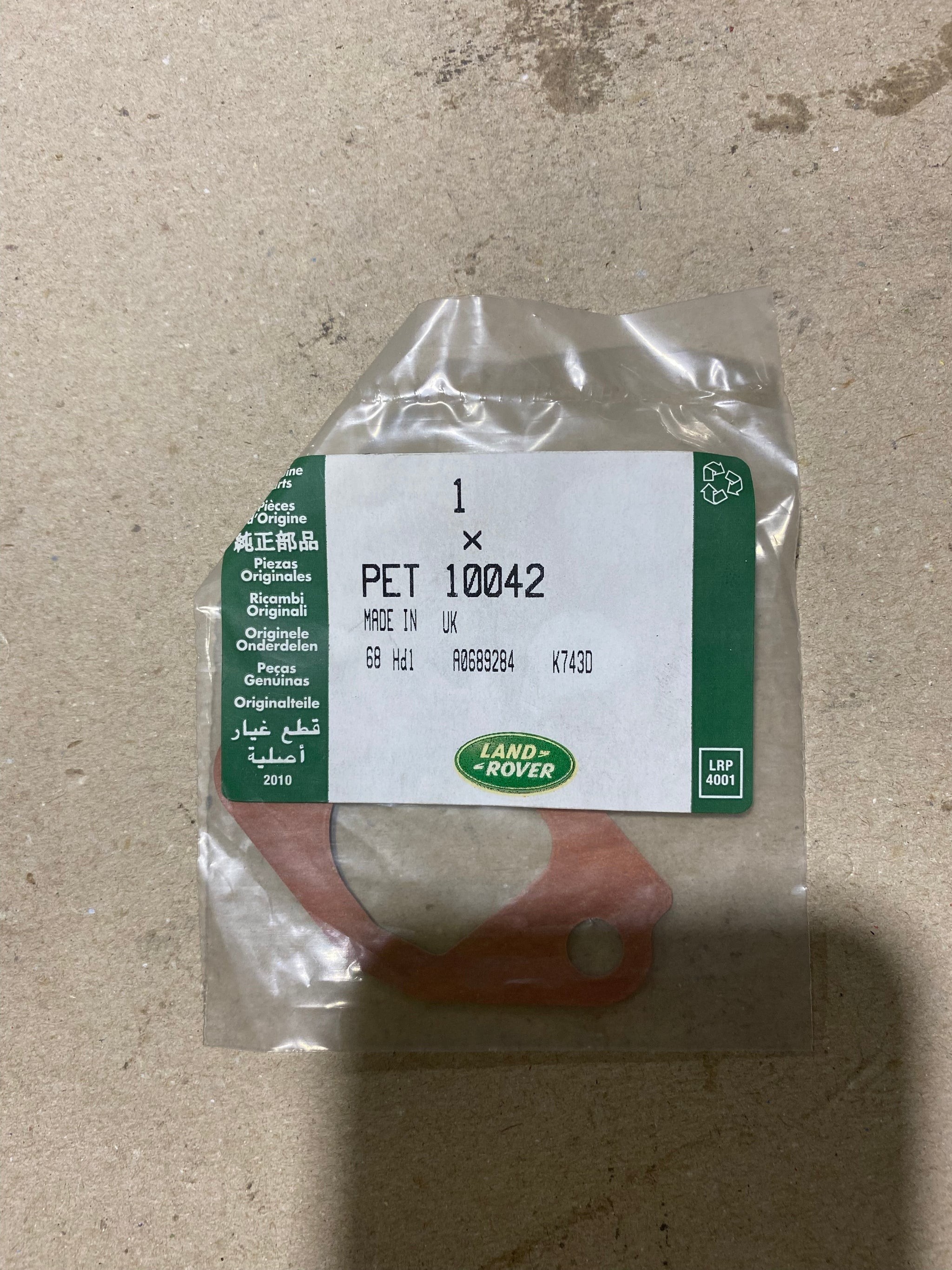 PEH000090 - COOLANT HOSE - GENUINE MG ROVER PARTS — Vitesse Global LTD